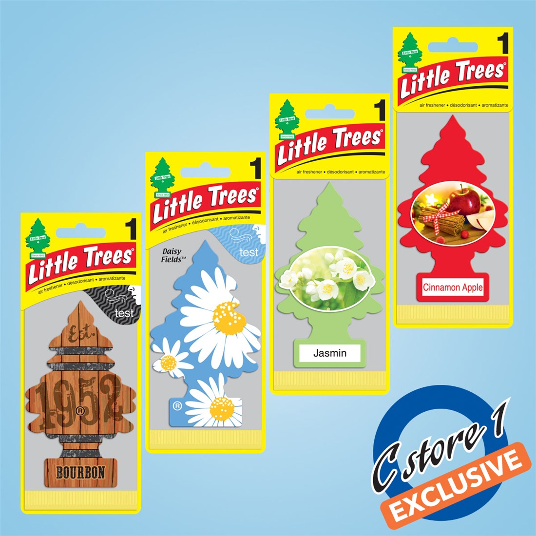 Tree Air Freshener Assortment - New Arrivals (24 CT) | Cstore1
