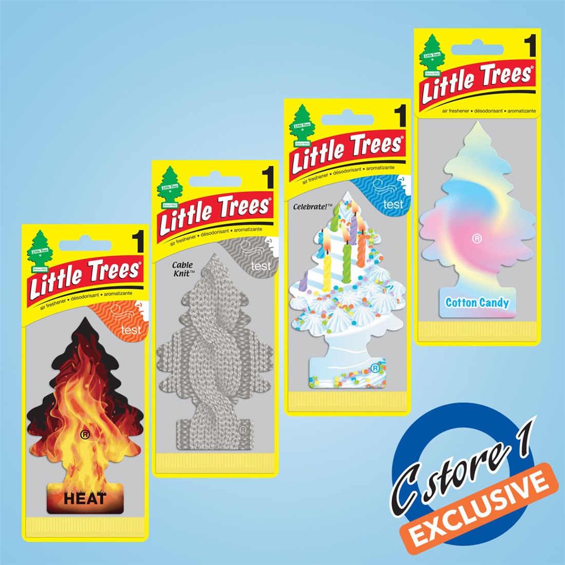 Tree Air Freshener Assortment - Fancy (24 CT) | Cstore1