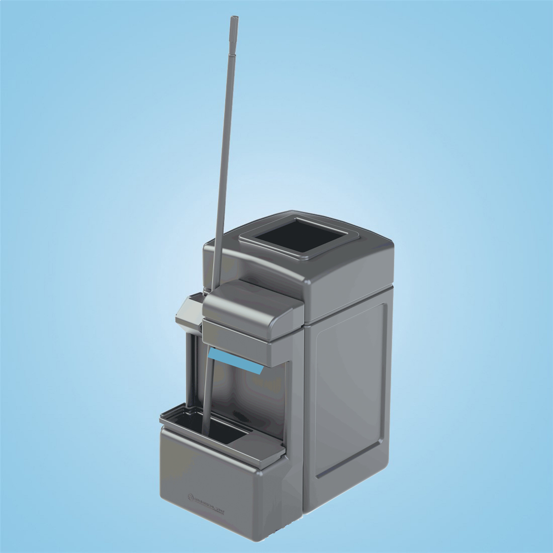 Truck Stop Windshield Center/Trash Unit Combo | Cstore1