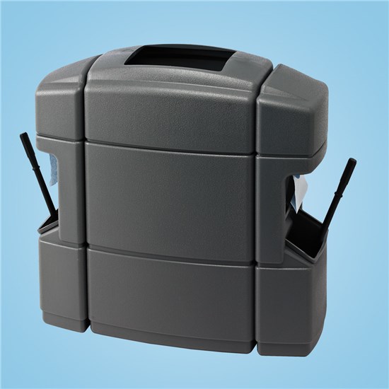 Waste 'N Wipe 40 Gal. Trash/Windshield Center | Cstore1